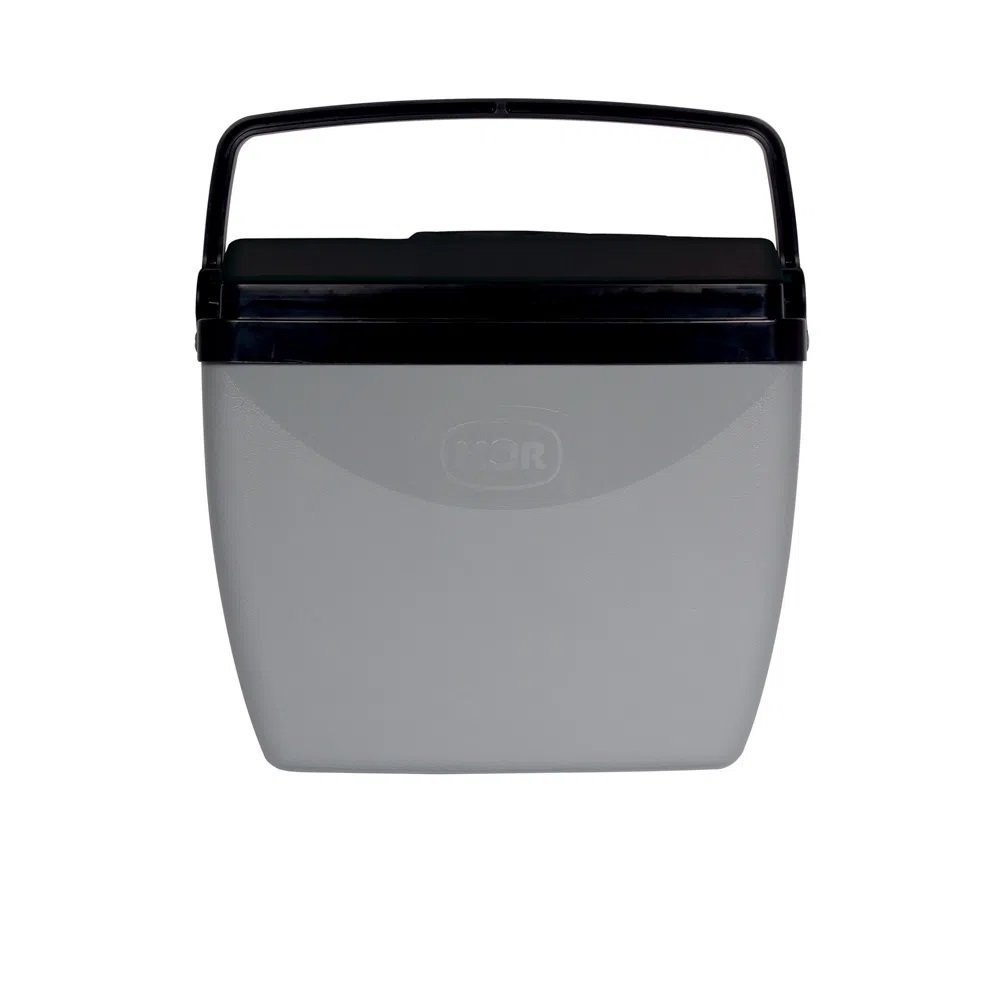 Cooler / Caixa Térmica 18 Litros Cinza com Preto - MOR